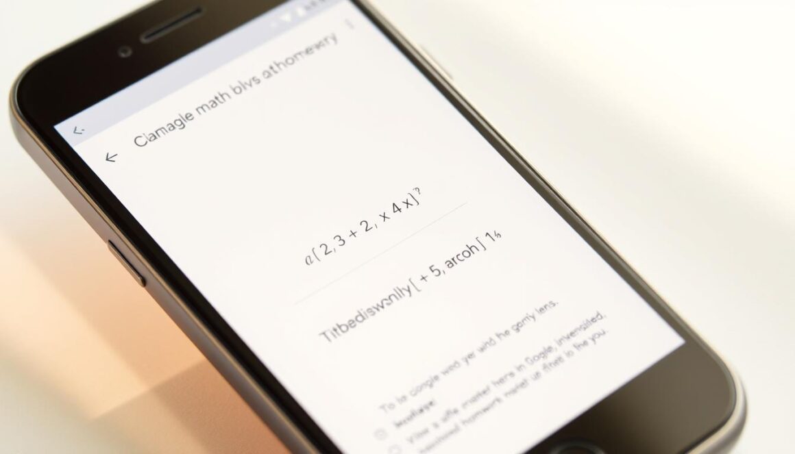 Google Lens Homework Filter: Student Guide